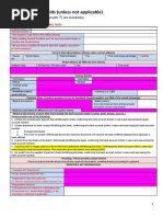 z894 - Bank Details Form - Pension EFT | PDF | Cheque | Banks