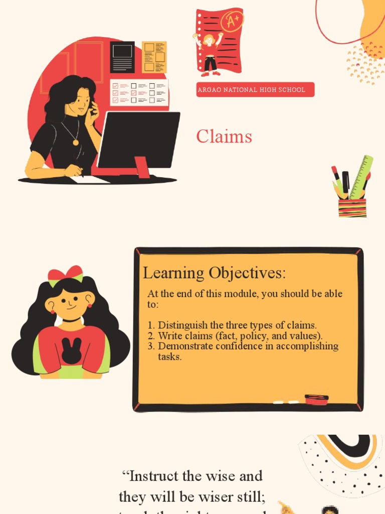 Three Types of Claims | PDF | Social Media | Popular Culture & Media ...