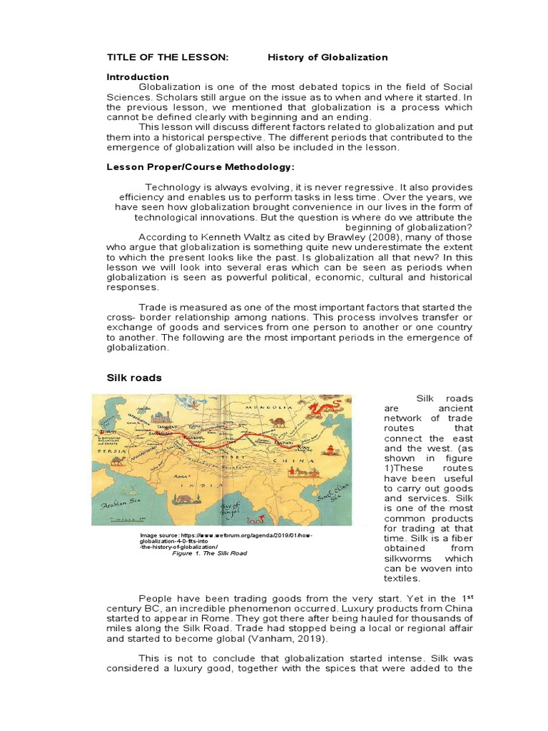 History of Globalization | PDF | Industrial Revolution | Globalization