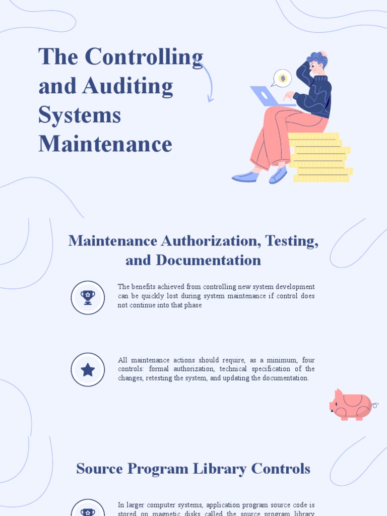 Controlling and Auditing Systems Maintenance | PDF | Library (Computing) | Programming