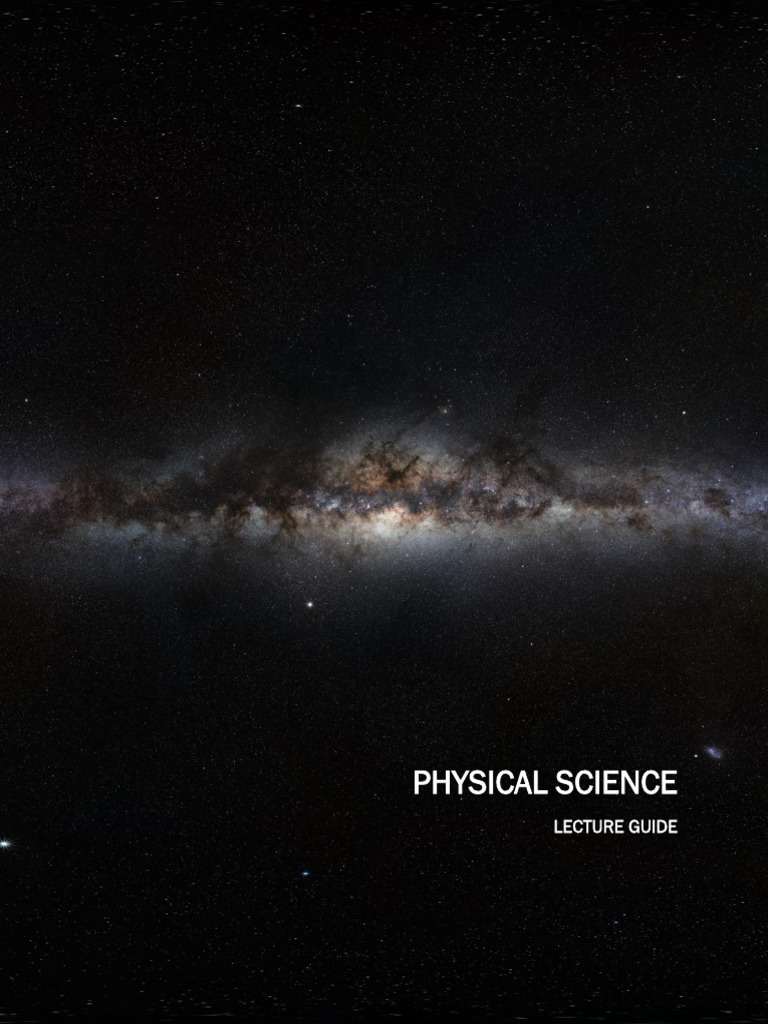 Guide to Physical Science Lectures | PDF | Stars | Universe
