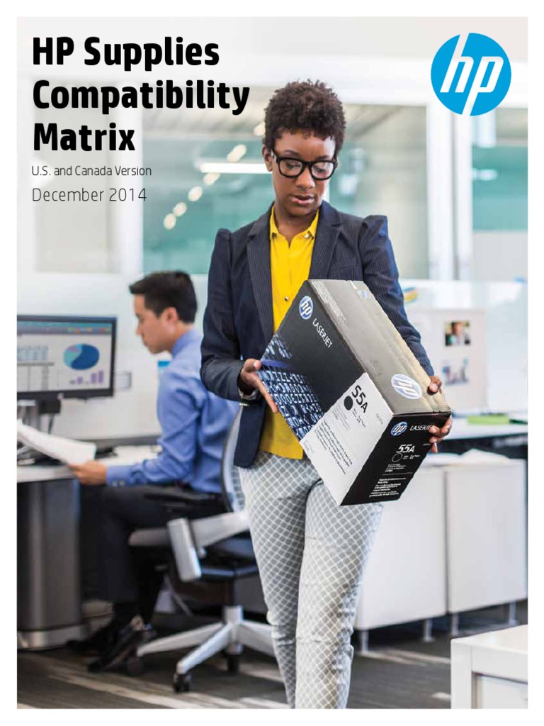 HP Supplies Compatibility Matrix Dec 2014 | PDF | Printer (Computing ...