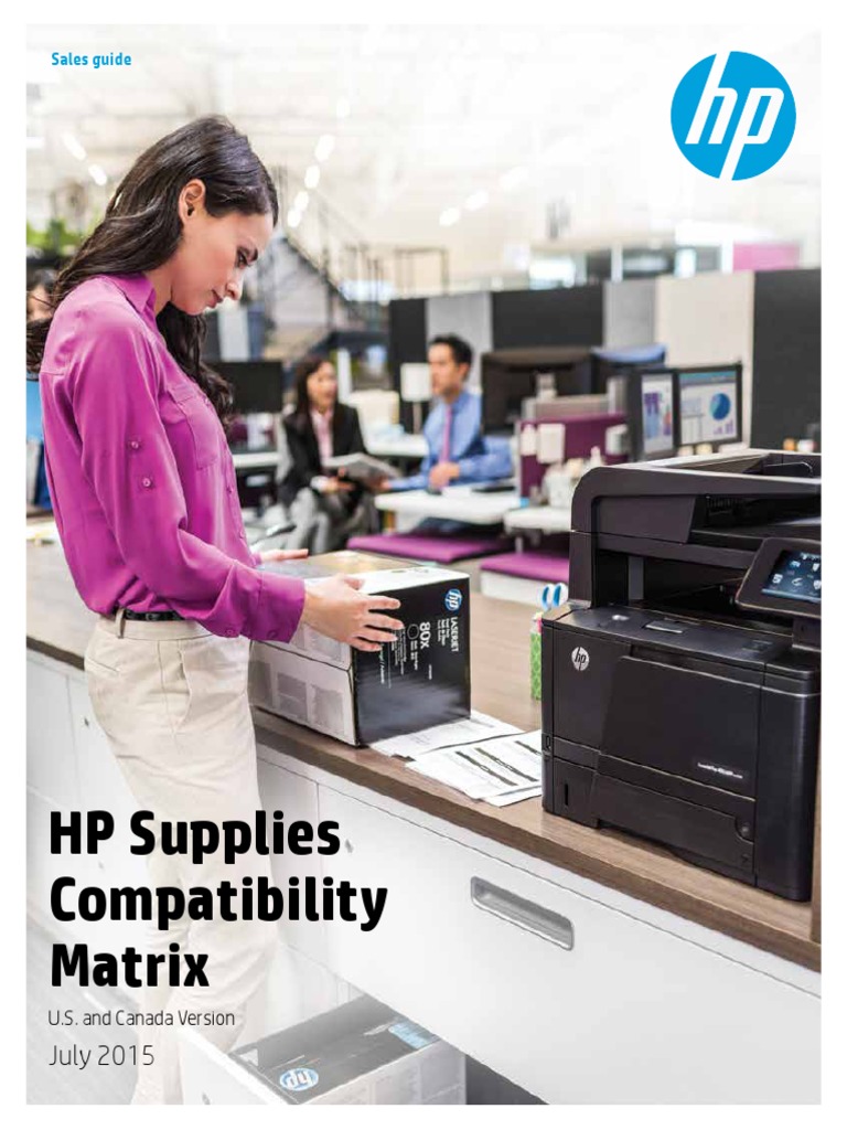HP - Supplies - Compatibility - Matrix (2015) | PDF | Printer ...