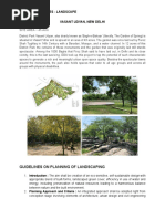 Panjab University Campus Landscape Case Study | PDF | Shrub | Lawn