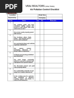Hazardous Waste Storage Area Weekly Inspection Checklist | PDF