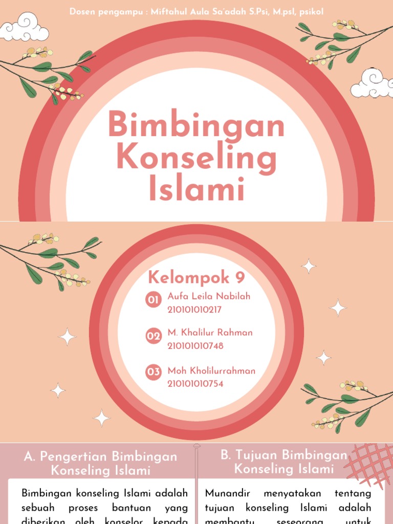 Bimbingan Konseling Islami KLP 9 | PDF