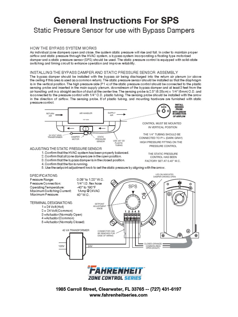 Bbypass Damper VVT | PDF | Duct (Flow) | Equipment