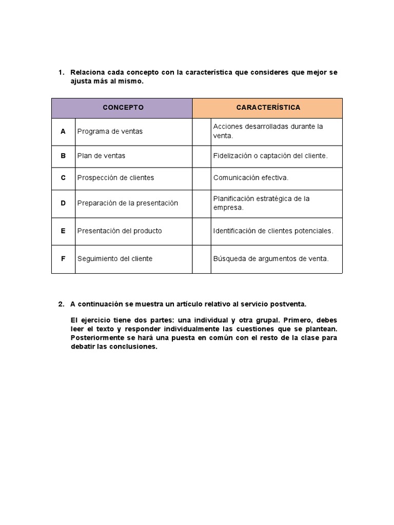 Actividades Complementarias | PDF