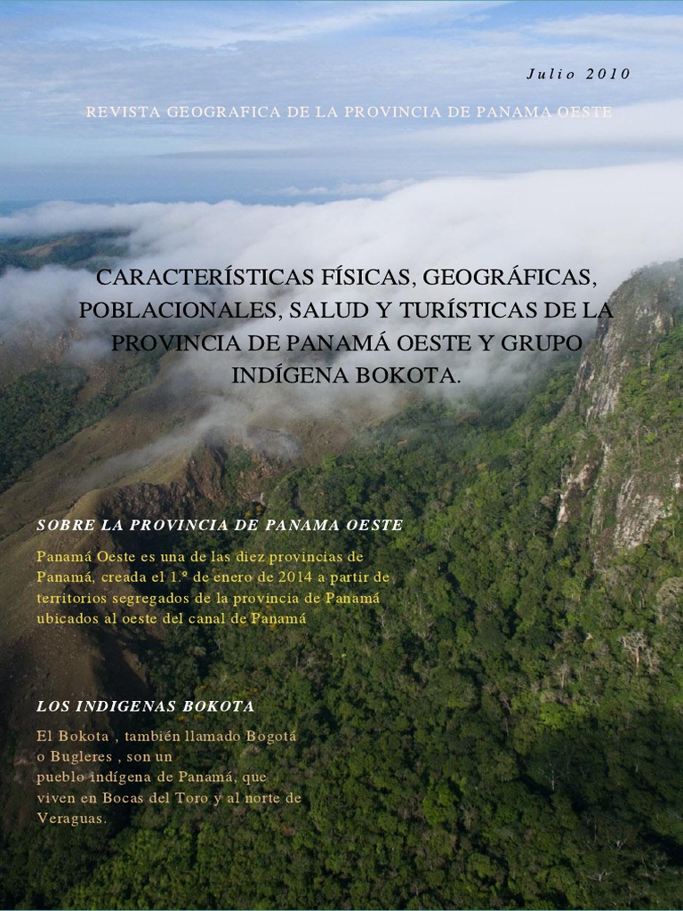 Geografia de Panama Oeste | PDF | Geografía Física | Ciencias de la Tierra