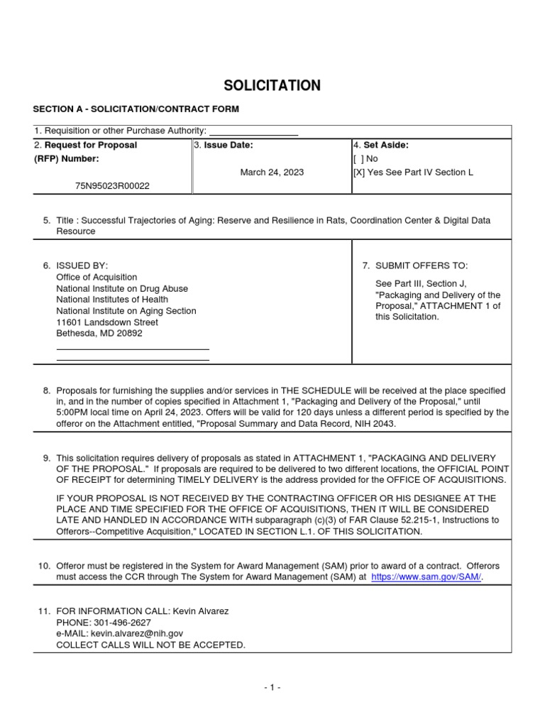 75N95023R00022 Final | PDF | Computer Security | Security