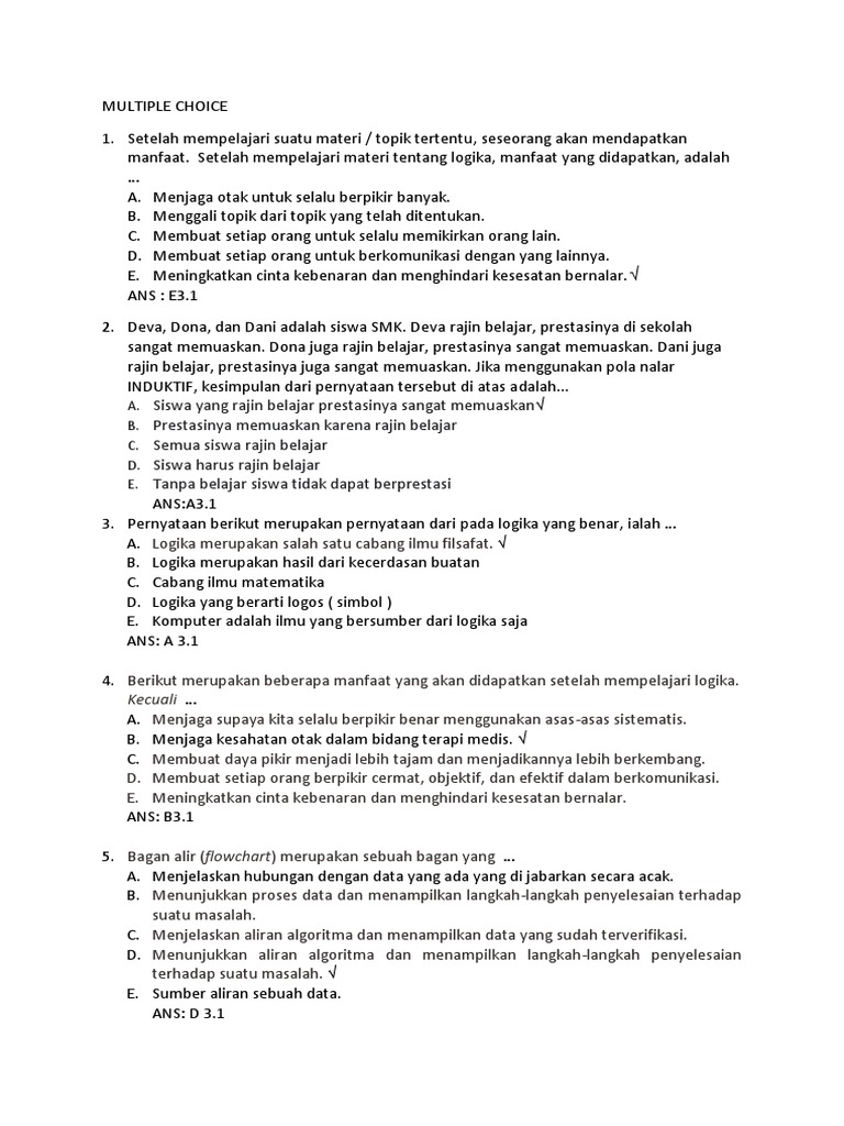 Soal Latihan Simdig | PDF | Komputer