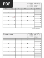 2026 Printable Diary and Calendar | PDF | Observances