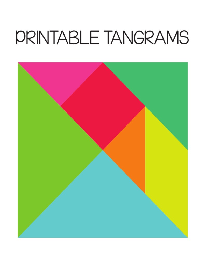 Printable Tangrams | PDF