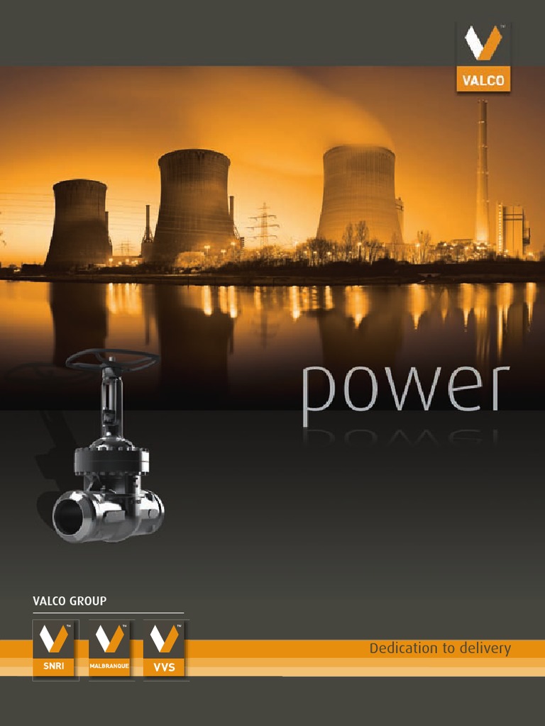 Brochure - Valco - Power Valves - English | PDF | Valve | Applied And ...