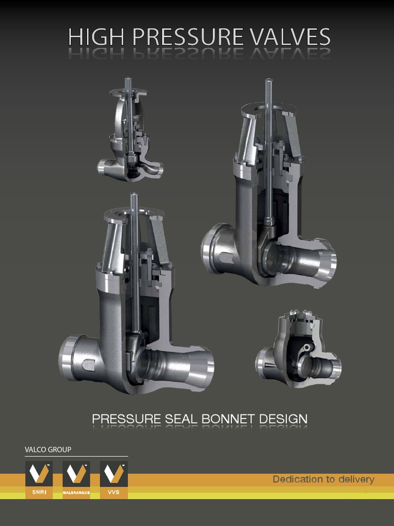 Pressure Seal Bonnet Design: Dedication To Delivery | PDF | Valve ...