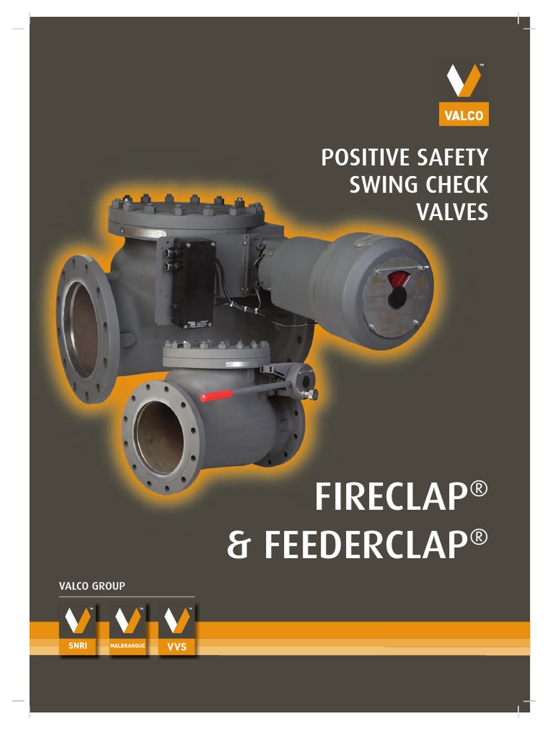 Brochure - Valco - Fire&Feeder Clap - English | PDF | Valve ...