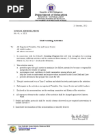 GSP Week Activity Proposal | PDF | Scouting