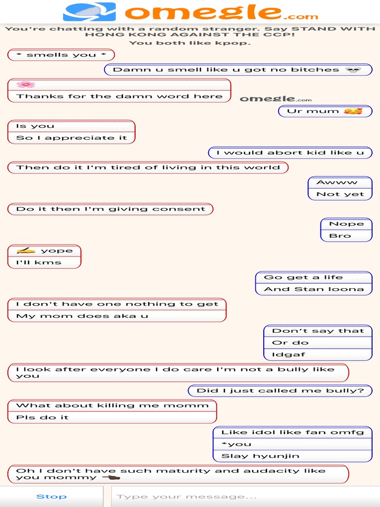 Omegle Talk to strangers! 4 | PDF