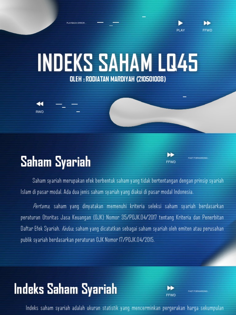 Indeks Saham LQ45 | PDF | Bisnis | Hukum