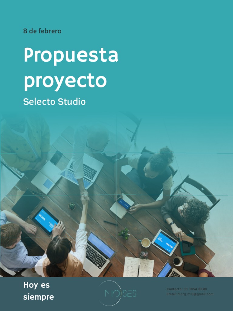Propuesta Proyecto: Selecto Studio | PDF | Informática