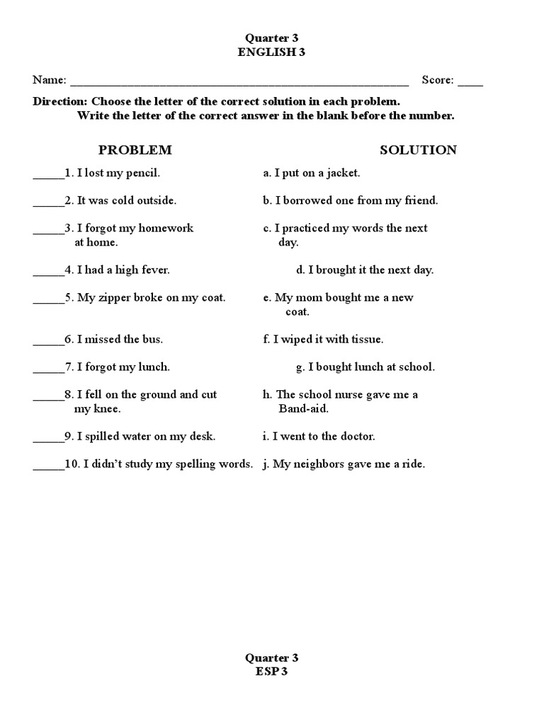 Q3 Activity Sheet | PDF