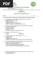 3rd Summative Test Gmrc 2025 Pdf