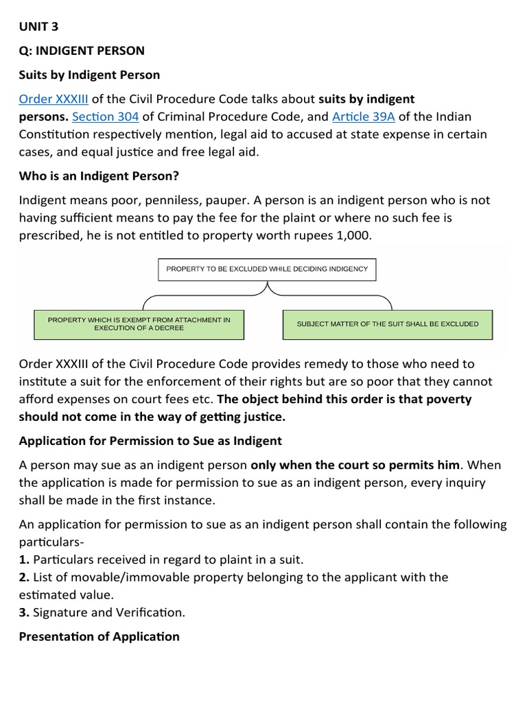 LLB 5TH Sem CPC Unit 3 | PDF | Lawsuit | Judgment (Law)