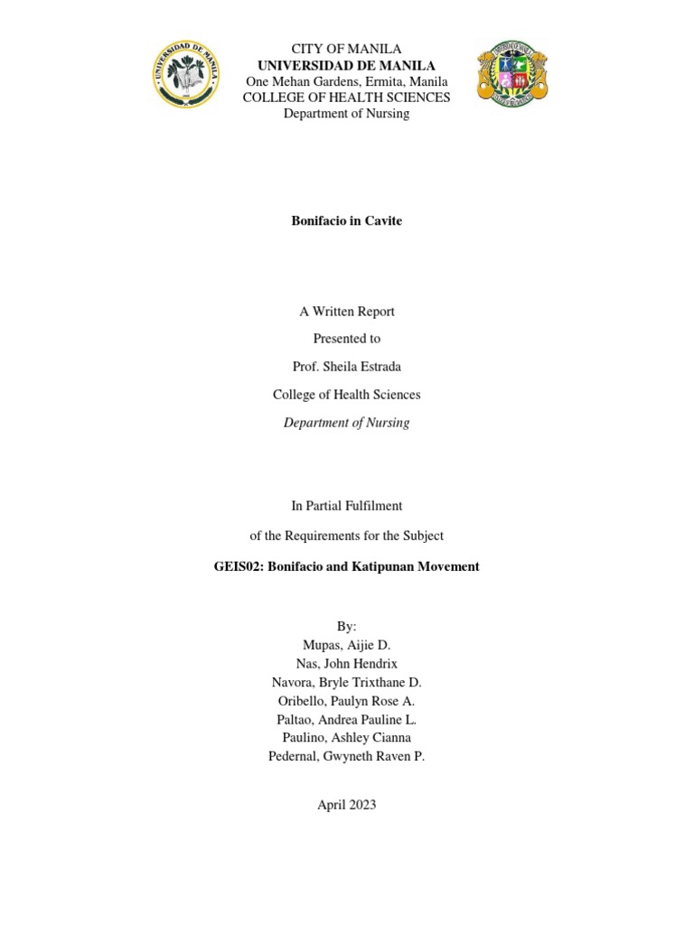 Group 2 Written Report | PDF | Philippines