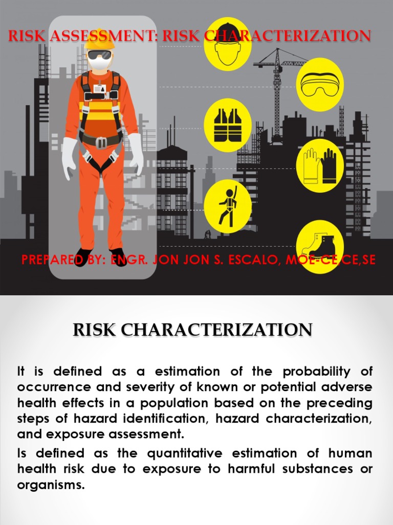 Risk Assessment - Characterization | PDF | Risk | Hazards