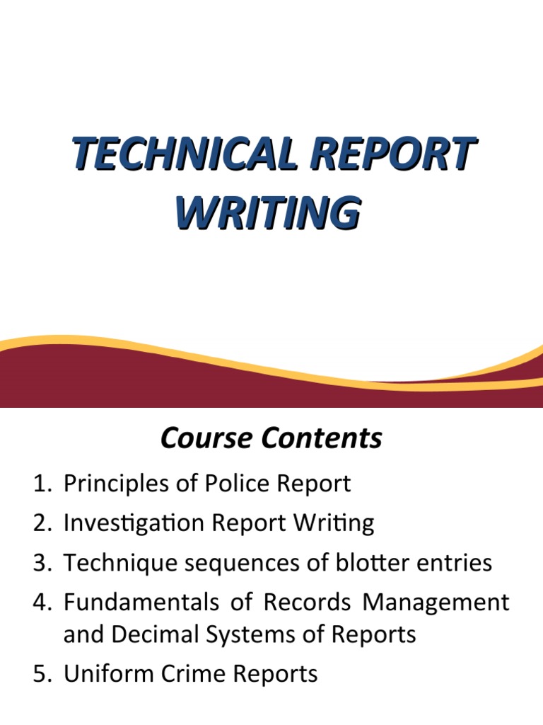 Review Material in Police Report Writing 123 | PDF | Crime Statistics | Crimes