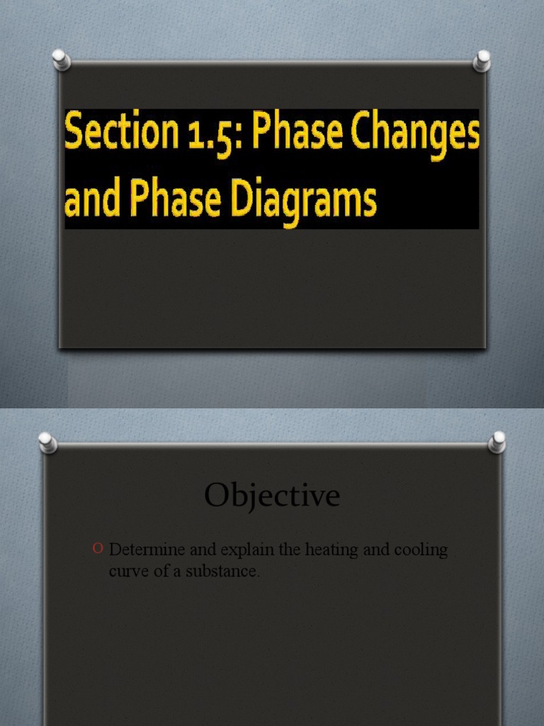 Gen Chem 2 - Lesson 4. Phase Changes and Phase Diagram | PDF | Phase (Matter) | Phase Diagram