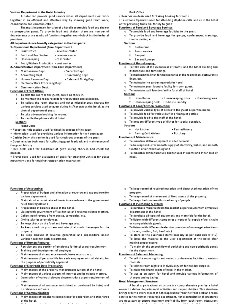 HPC2 Quiz Reviewer | PDF | Restaurants