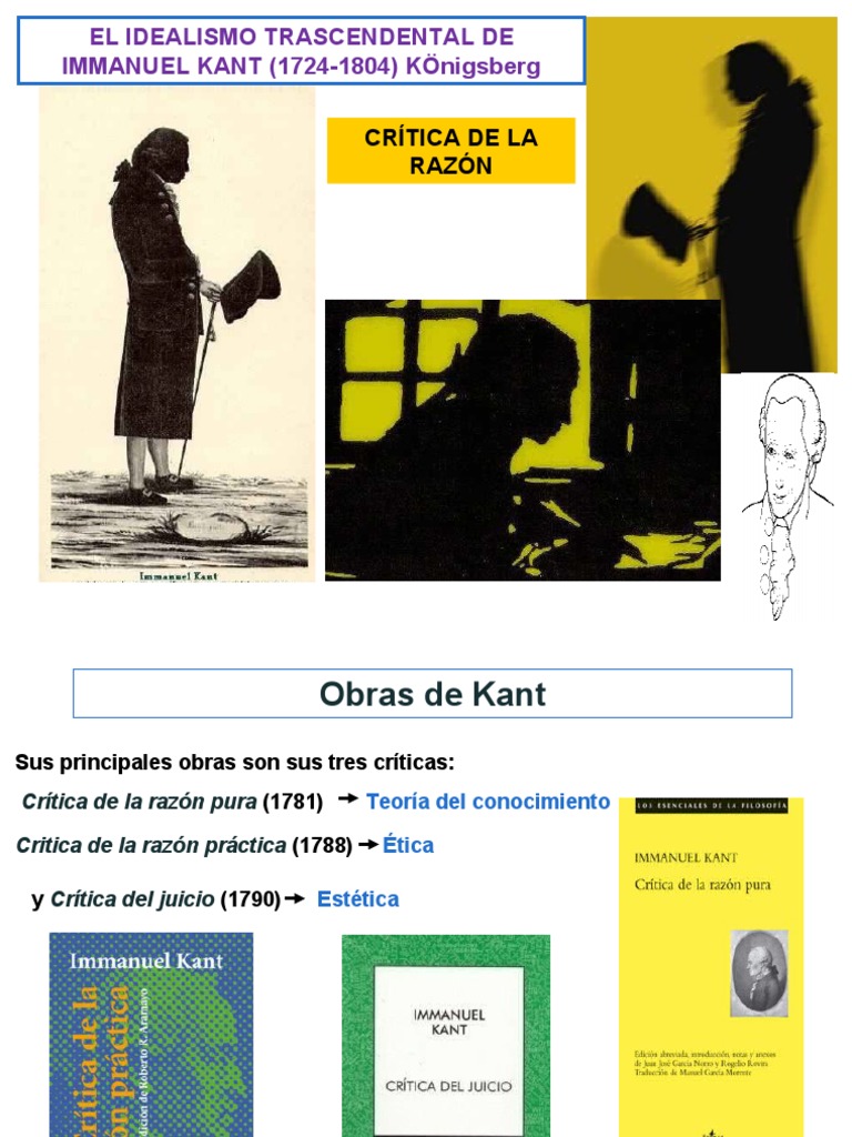 KANT Teória Del Conocimiento | PDF | Immanuel Kant | A priori y a ...