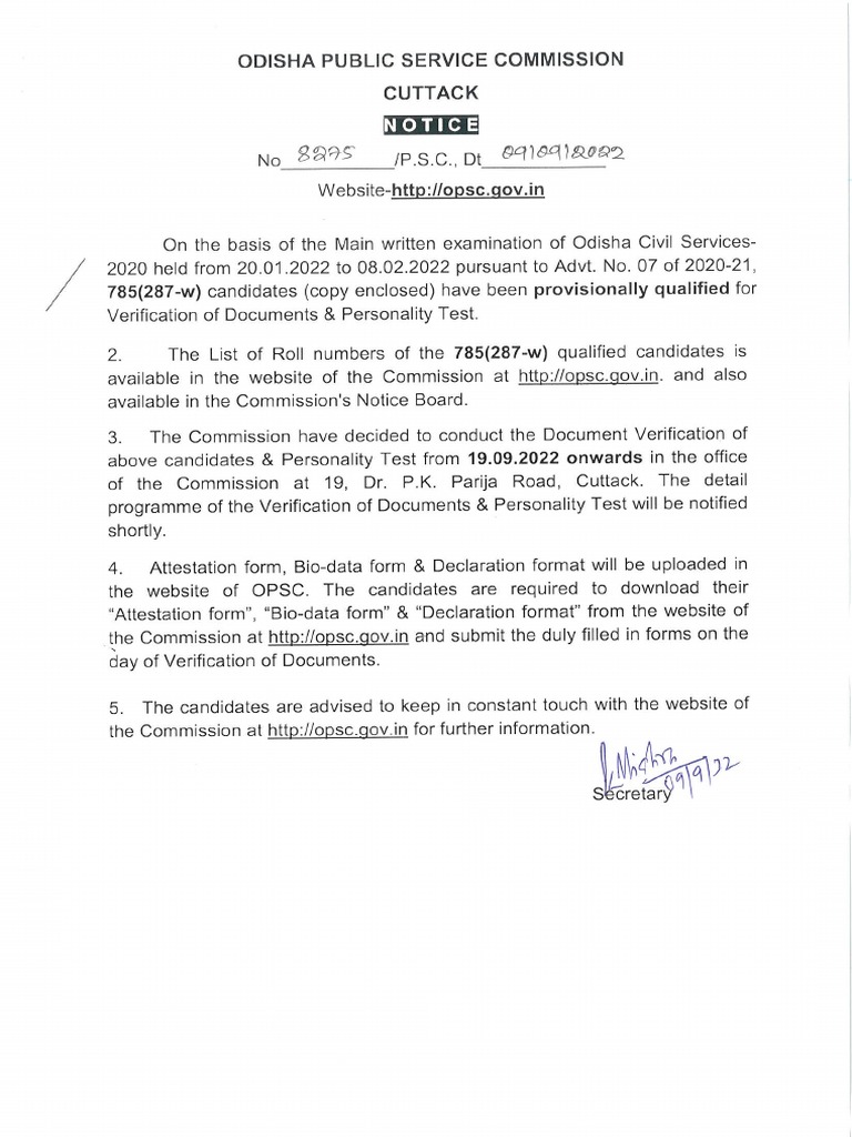 OCS Main Result | PDF