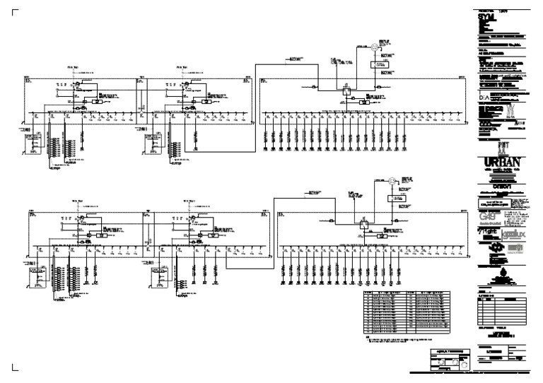 A.e.00.2.005 Low Voltage Single Line Diagram 3 | PDF