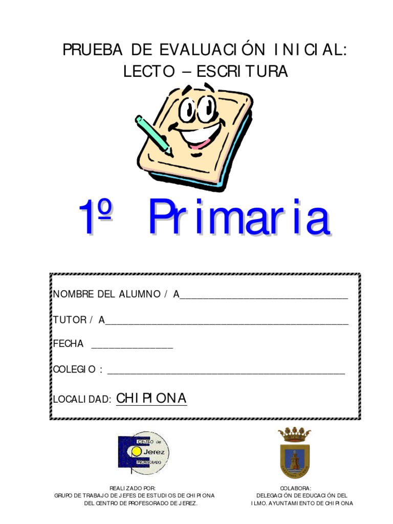 PRUEBA DE LENGUA 1º | PDF