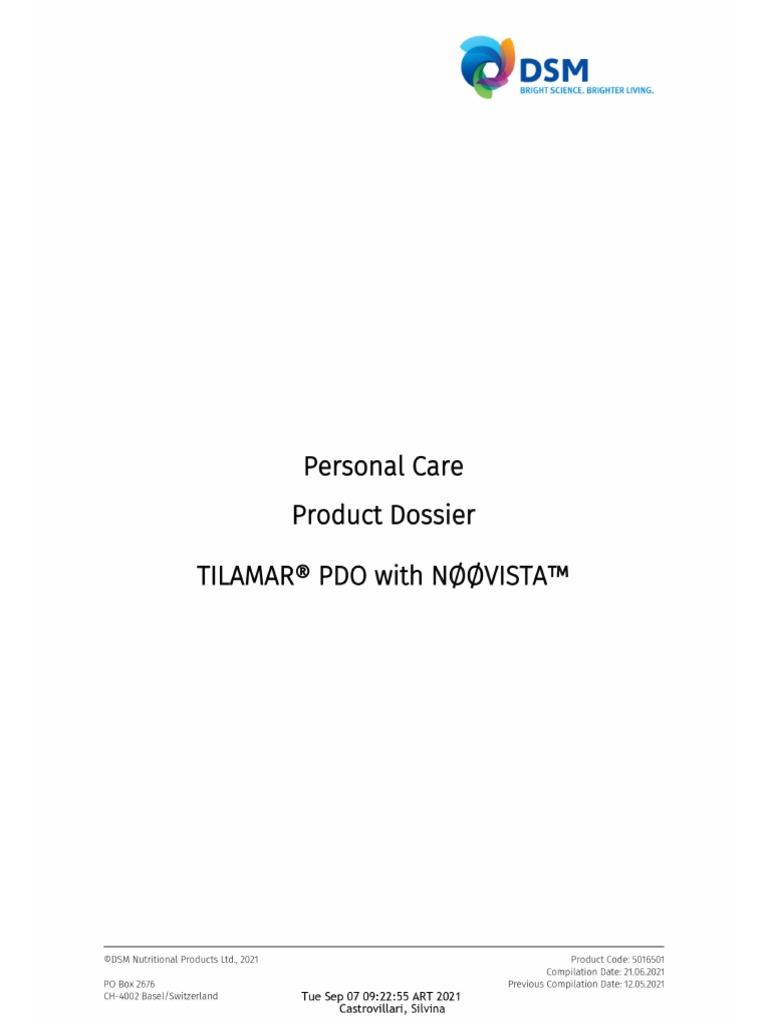TILAMAR PDO DOSSIER | PDF
