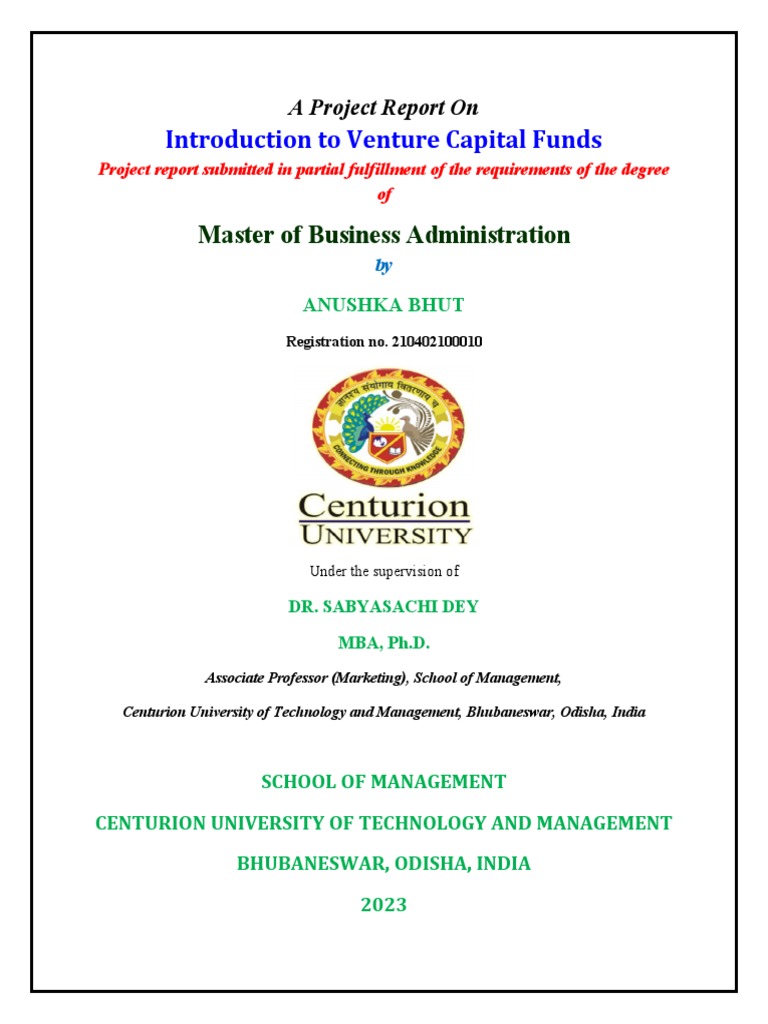 210402100010-Anushka Bhut-Introduction of Venture Capital Project ...