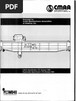 Cmaa 74 PDF | PDF | Crane (Machine) | Specification (Technical Standard)