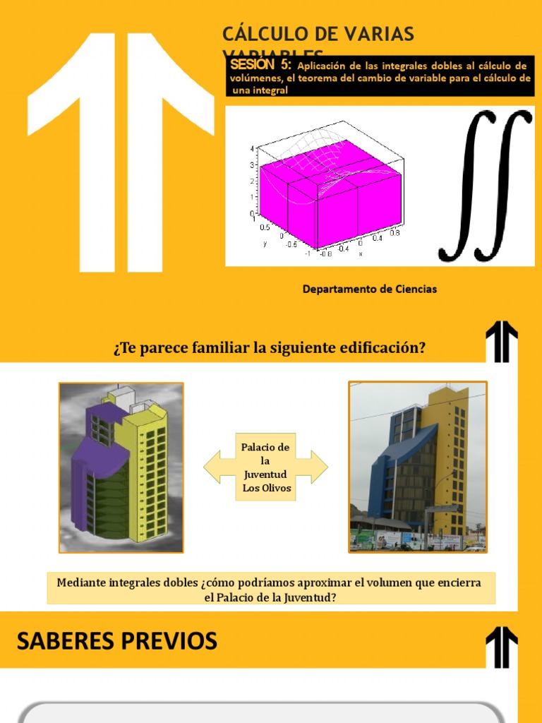 Cálculo de Varias Variables: Sesión 5 | PDF | Integral | Funciones y mapeos