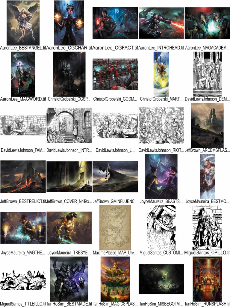 Godbound art pack | PDF