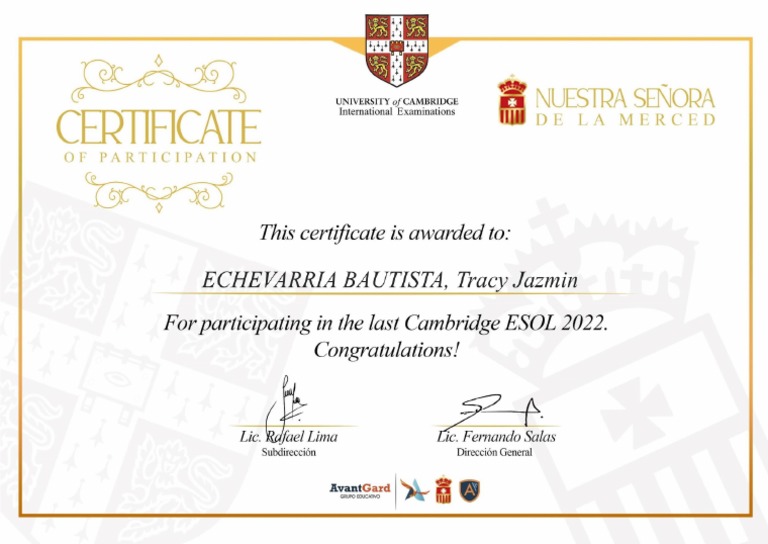Diploma Cambridge | PDF