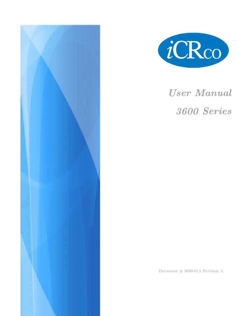 3600 User Manual | PDF | Power Supply | Personal Computers