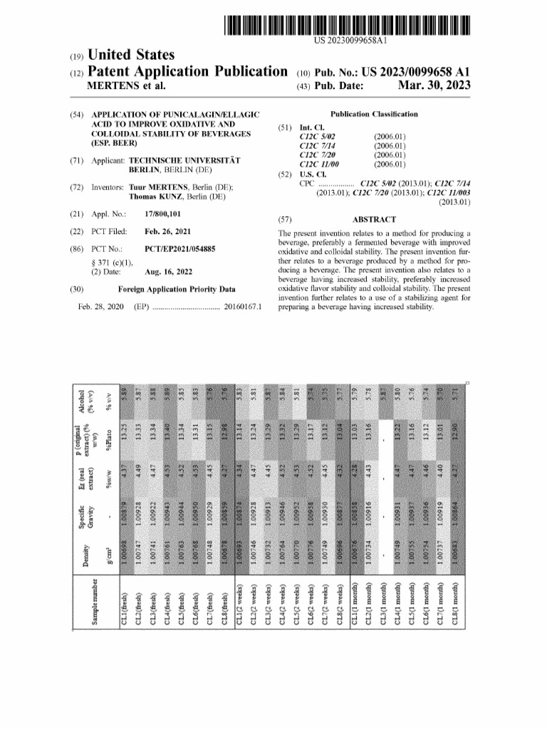Application of Punicalagin-Ellagic Acid To Improve Oxidative and ...