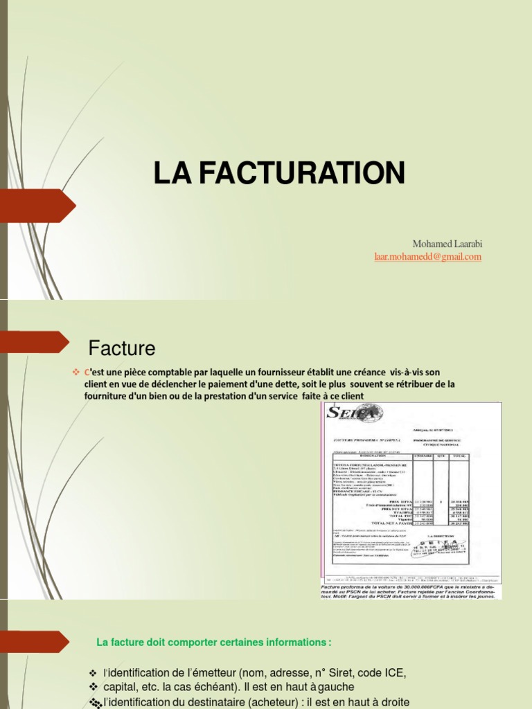 Guide Complet sur la Facturation et TVA | PDF | Facture | Taxe sur la ...