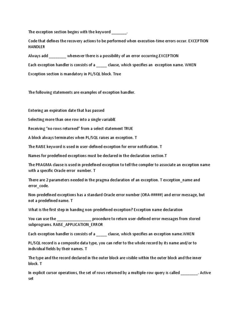 f2 SQL | PDF | Pl/Sql | Information Technology Management