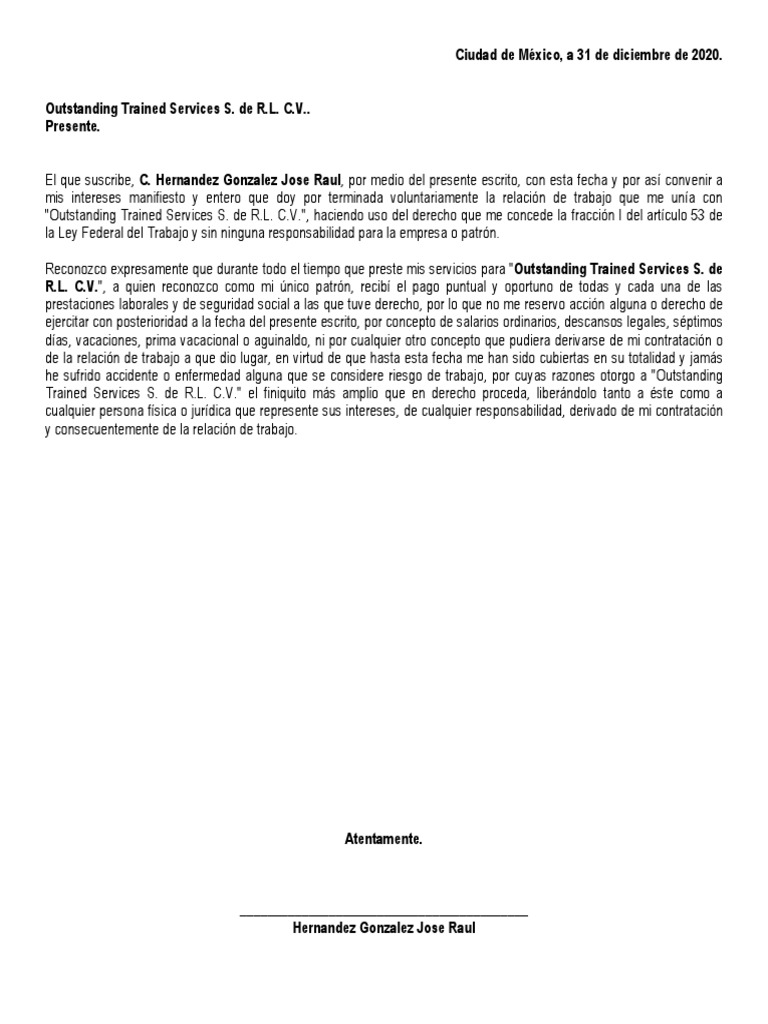 Escrito de Separacion - Hernandez Gonzalez Jose Raul | PDF | Economias | Justicia