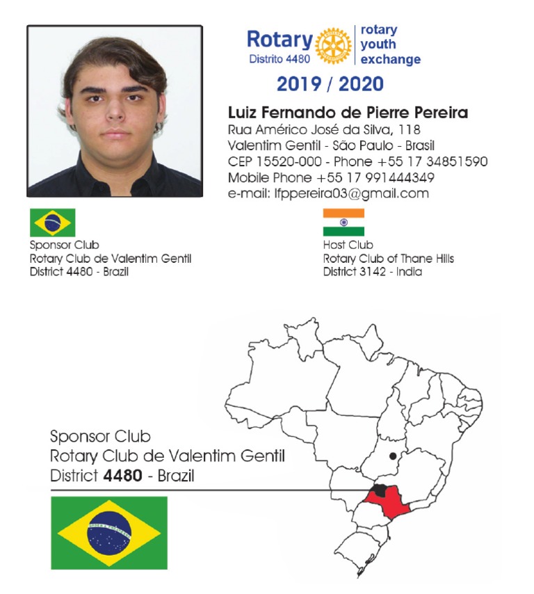 Cartão Rotary Pdf