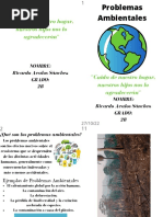 Cuadro Comparativo Problemas Ambientales | PDF | Deforestación | Agua