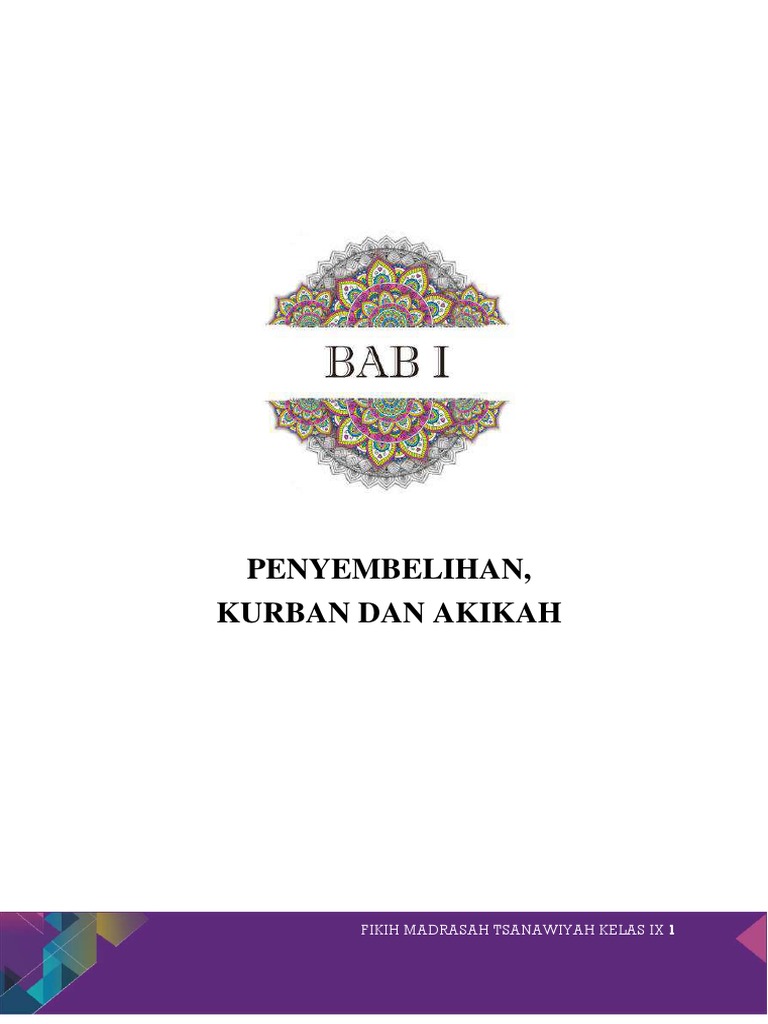 Fikih Bab 1 | PDF